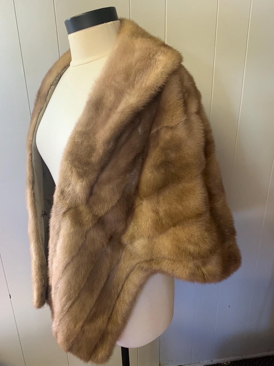 Mink Stole, Vintage, Glamorous, 1950s - Etsy