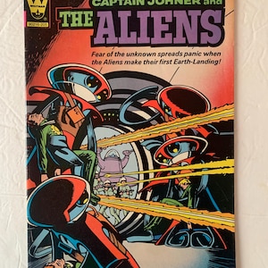 Comic Book, Vintage, Captain Johner and the Aliens, 1967 - Etsy