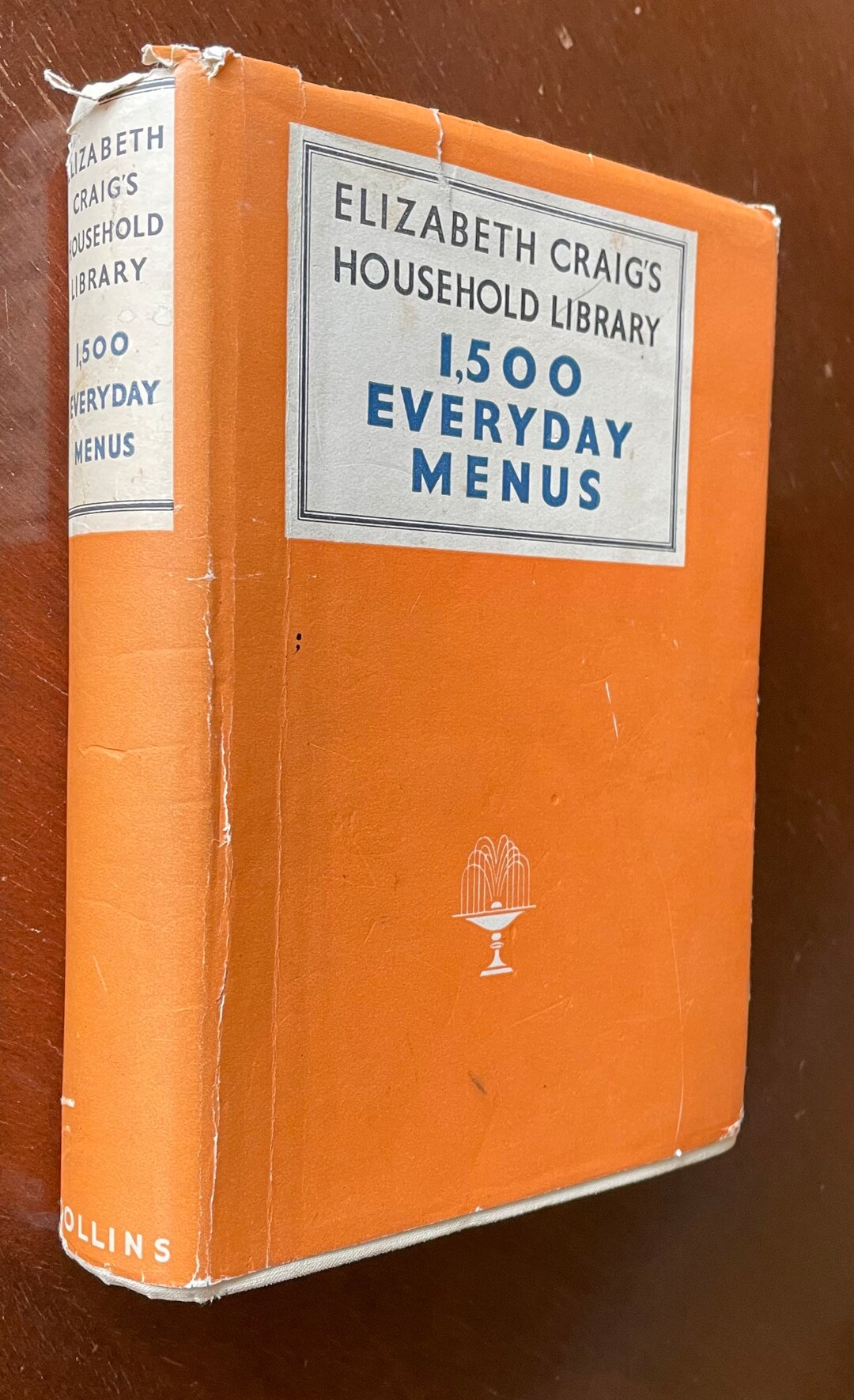 1500 Everyday Menus From Elizabeth Craig's Household Library. British ...