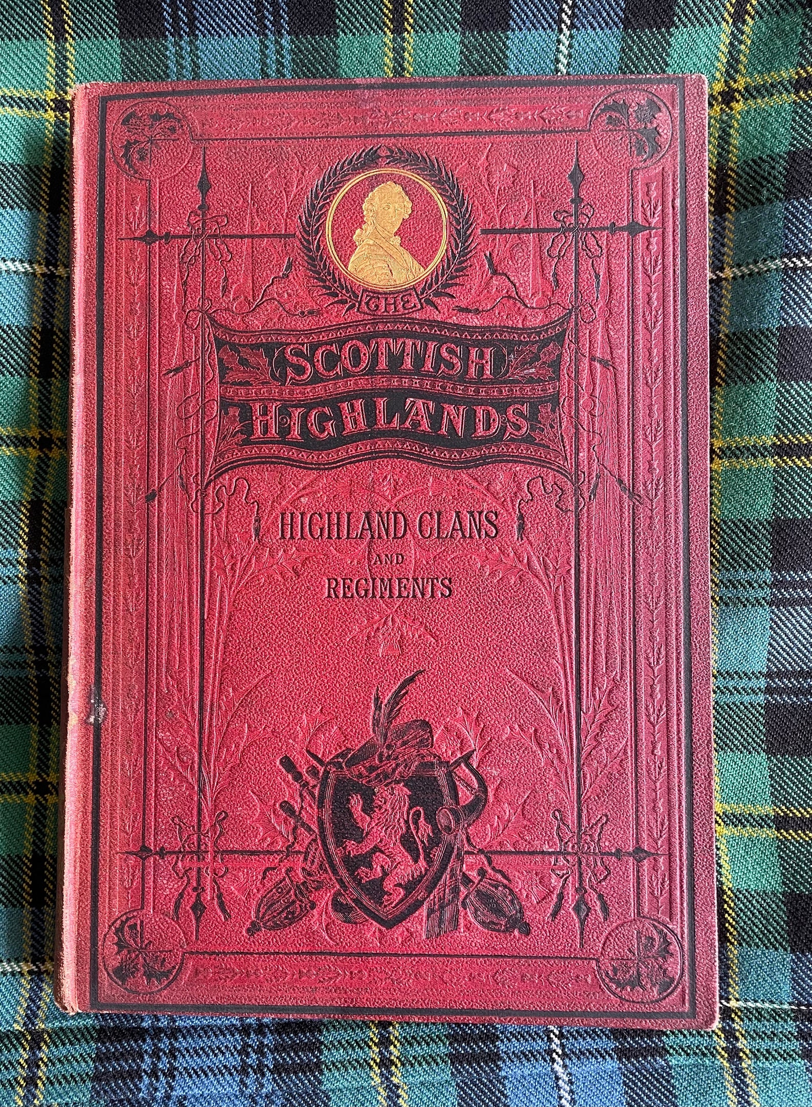 Scottish Highlands, Highland Clans and Regiments, Antique Book ...