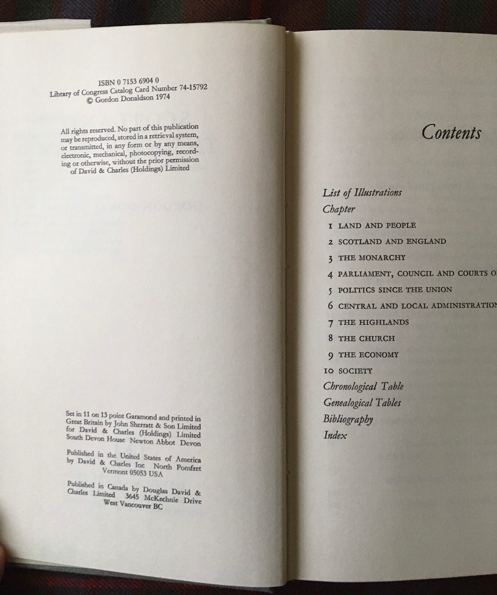 SCOTLAND, the Shaping of a Nation, by Gordon Donaldson. First Edition ...