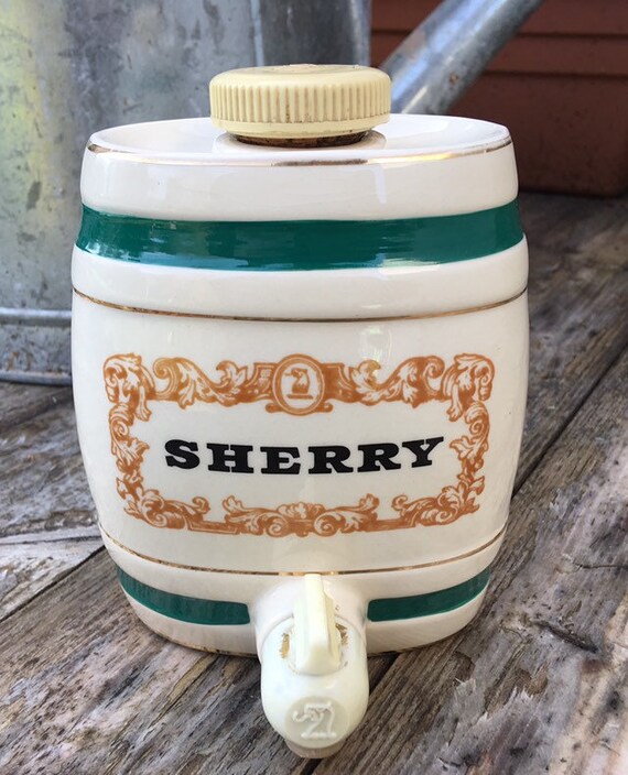 Wade Sherry Barrel/decanter. Small Sherry Barrel With Tap. - Etsy UK
