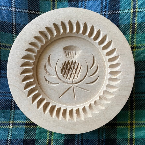 Scottish Thistle Shortbread Mold - Etsy