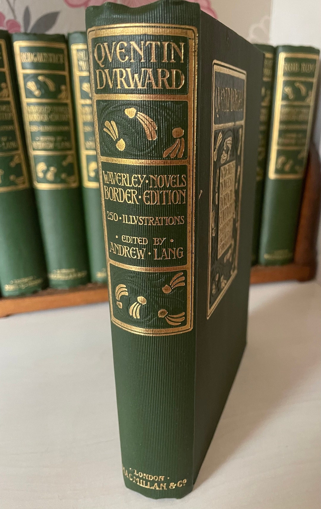 Quentin Durward, Waverley Novel Border Edition, 1902 - Etsy
