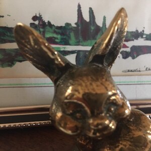 Vintage Brass Rabbit. Collectable Brass Ornaments/figurines. - Etsy