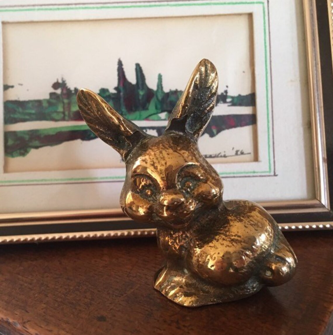 Vintage Brass Rabbit. Collectable Brass Ornaments/figurines. - Etsy