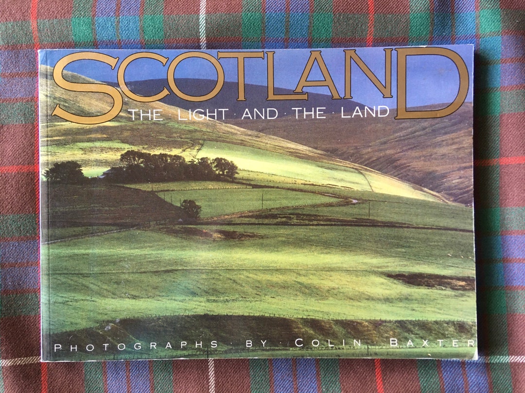 Vintage Scotland Photography Book, Colin Baxter, 1984 Paperback - Etsy