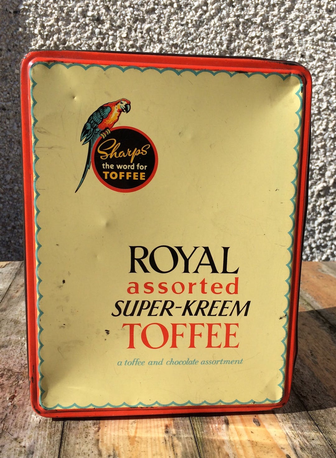 Vintage SHARP'S Super-kreem Toffee 7 LBS Tin/box. English Advertising ...