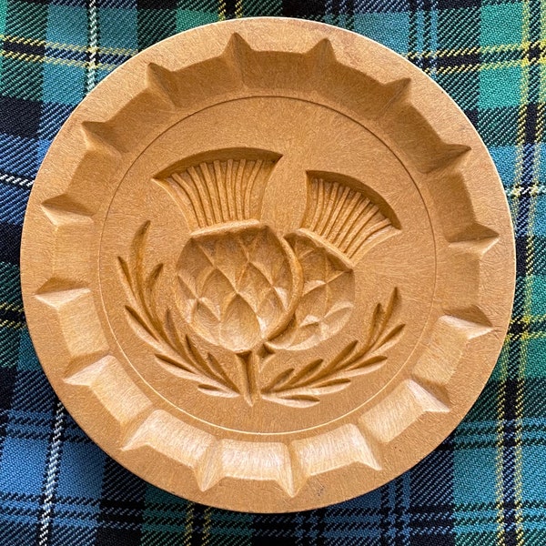 Thistle Scottish Shortbread Mold - Etsy