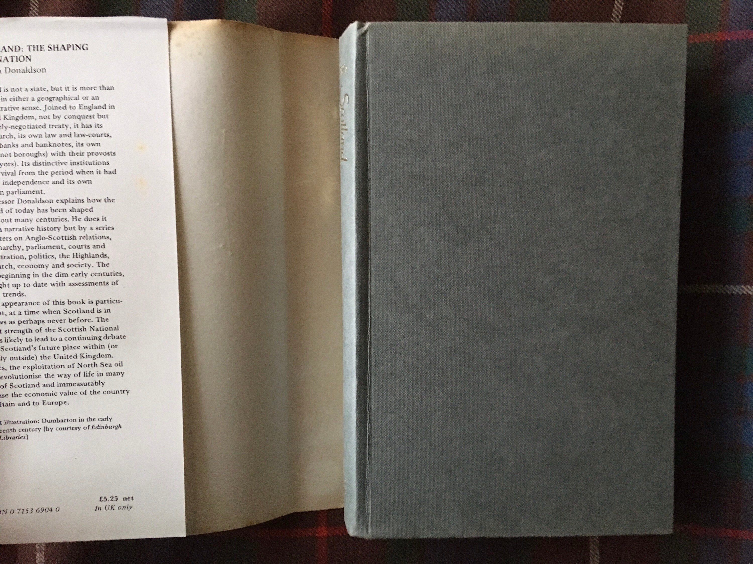 SCOTLAND, the Shaping of a Nation, by Gordon Donaldson. First Edition ...