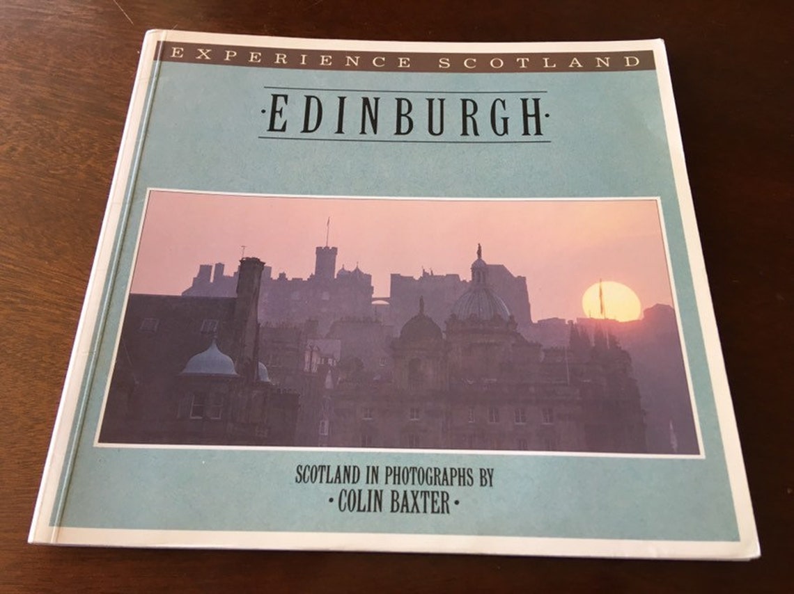 EDINBURGH Experience Scotland Booklet 1986. Edinburgh | Etsy