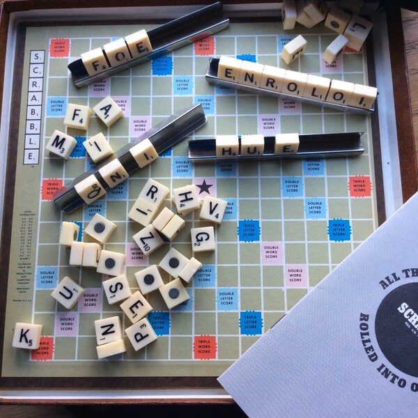 Travel Scrabble - Etsy