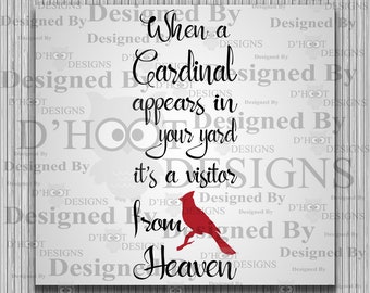 Cardinal svg | Etsy