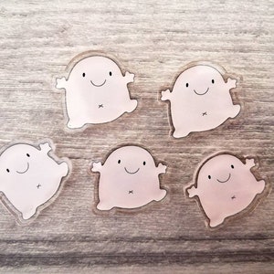 A Little Blob of Happiness Magnet, Tiny Recycled Acrylic, Mini Cute ...