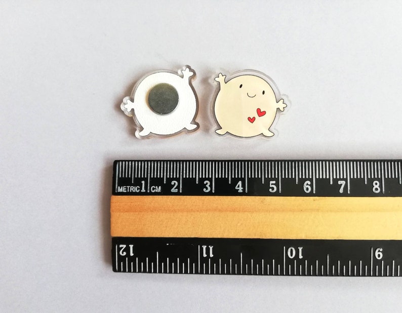 A Hug Magnet - Cute Mini Positive Fridge Magnet, Tiny, Supportive Gift ...