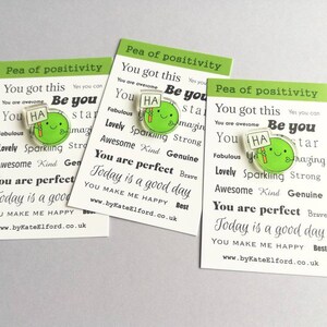 Ha Pea, Pea of Positivity Magnet - Tiny Recycled Acrylic Pea, Mini Cute ...