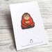 Orangutan Enamel Pin - Mini Cute Ape Badge - Etsy UK
