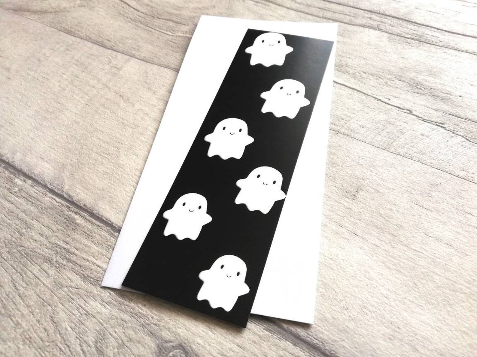 Ghost bookmark cute spooky page marker bookmarks book | Etsy