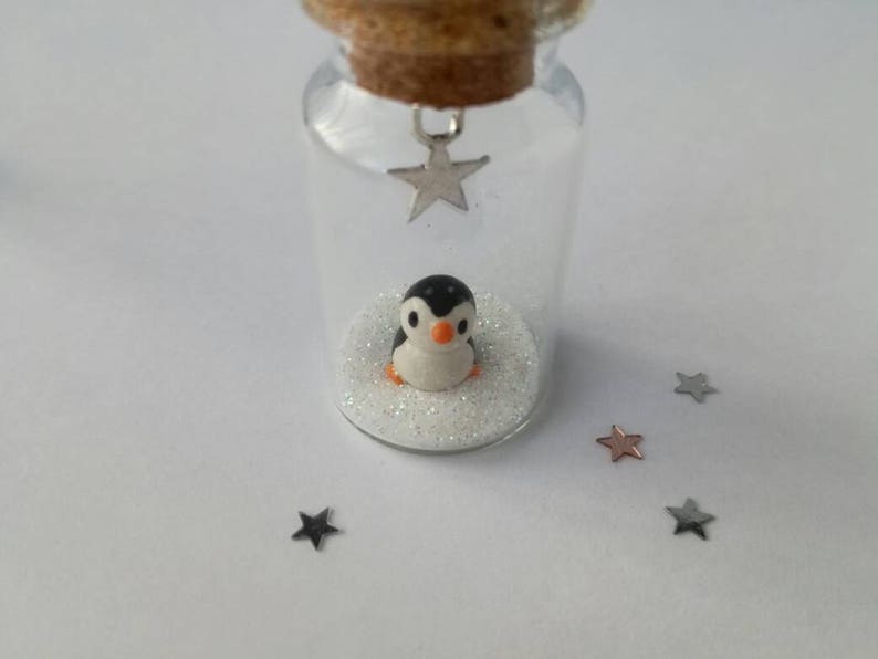 Miniature Penguin Decoration. Little Pottery Penguin in a - Etsy UK