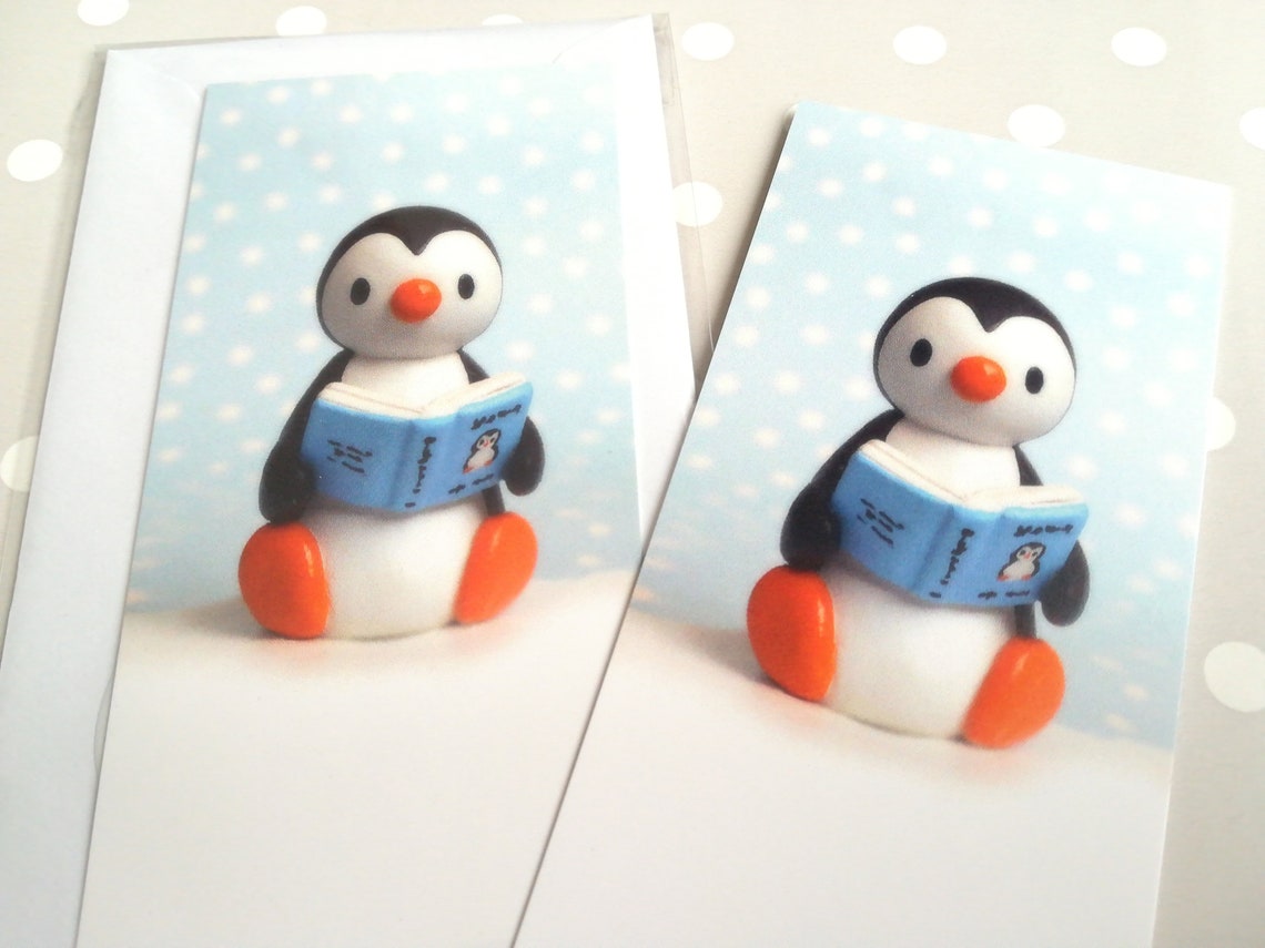 Penguin Bookmark Page Marker Bookmark Gift | Etsy UK