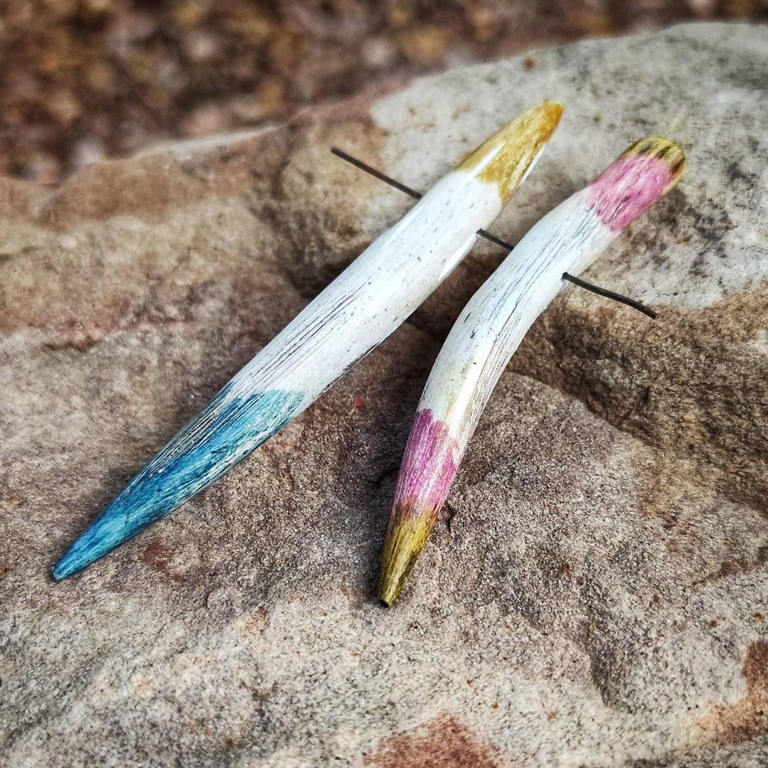 Polymer Clay Tusk Bead Set - Etsy