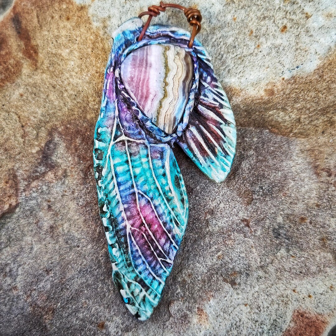 Polymer Clay Cicada Wing - Etsy