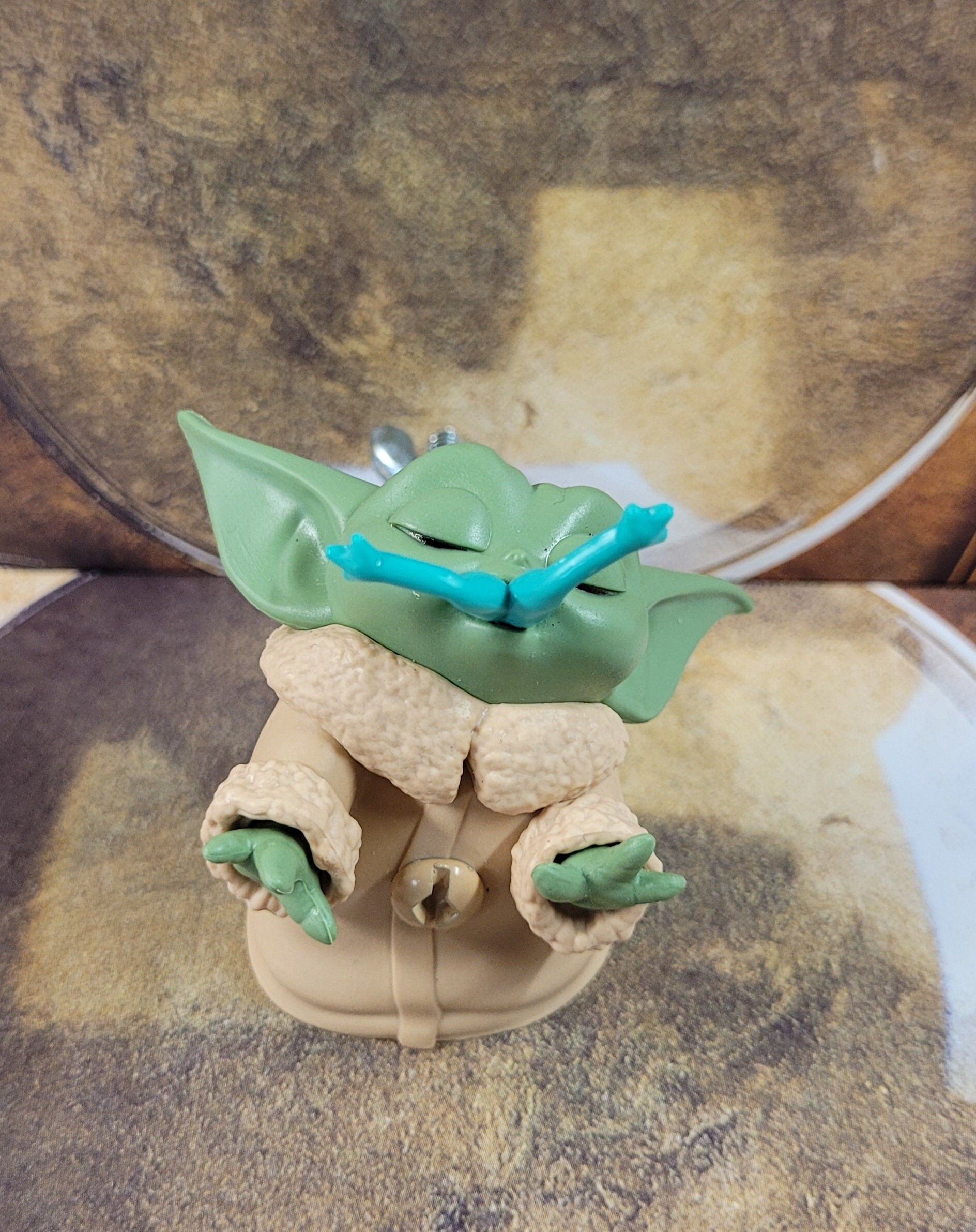 Grogu With a Frog Single Handle | Etsy