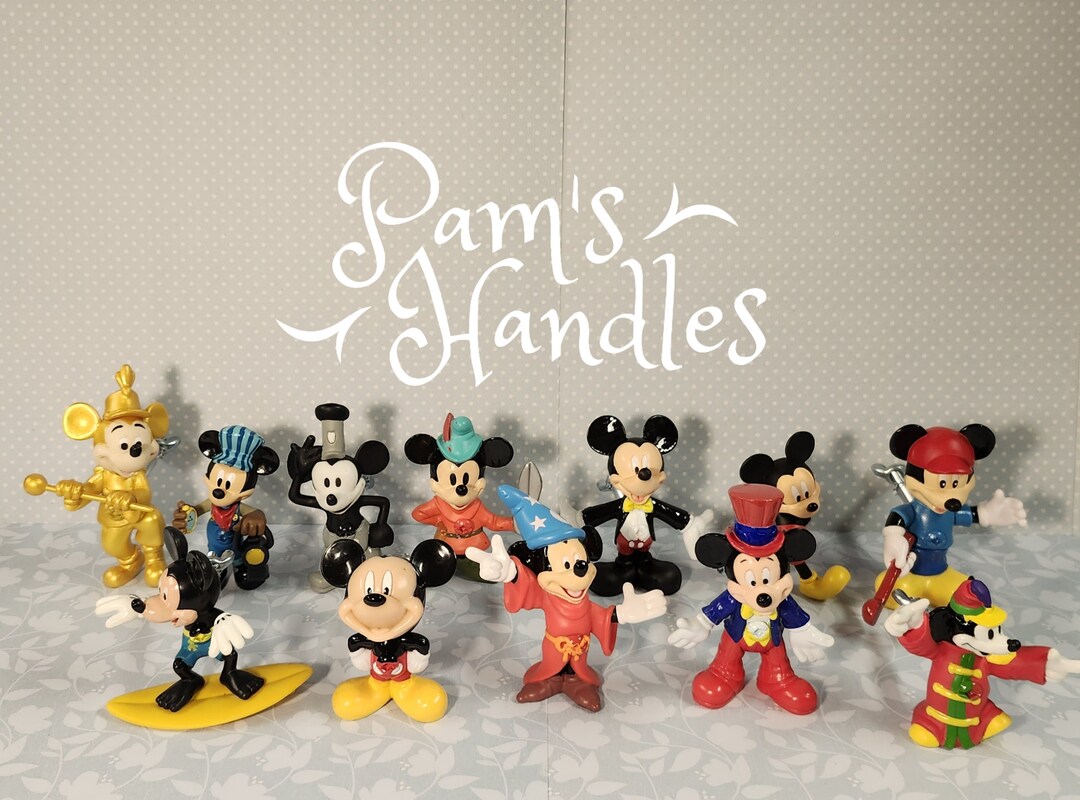 Mickey Mouse 12 Knobs Who's Your Favorite Mickey? - Etsy