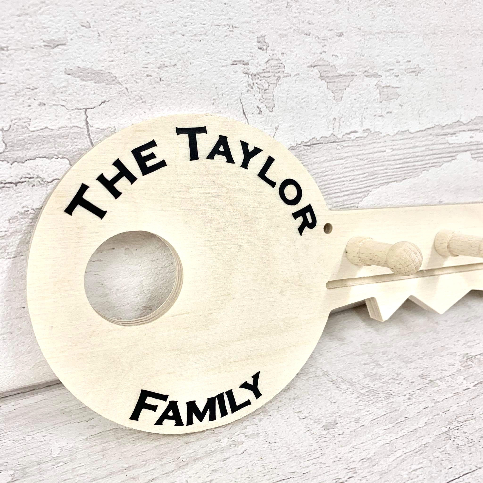 Key holder personalised key holder wooden key plaque | Etsy