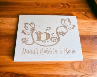 Personalised Hair Accessories Storage Box / Hair Bobbles Bows Clips Box ...