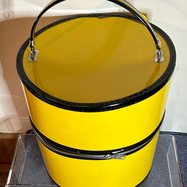 Round Suitcase - Etsy