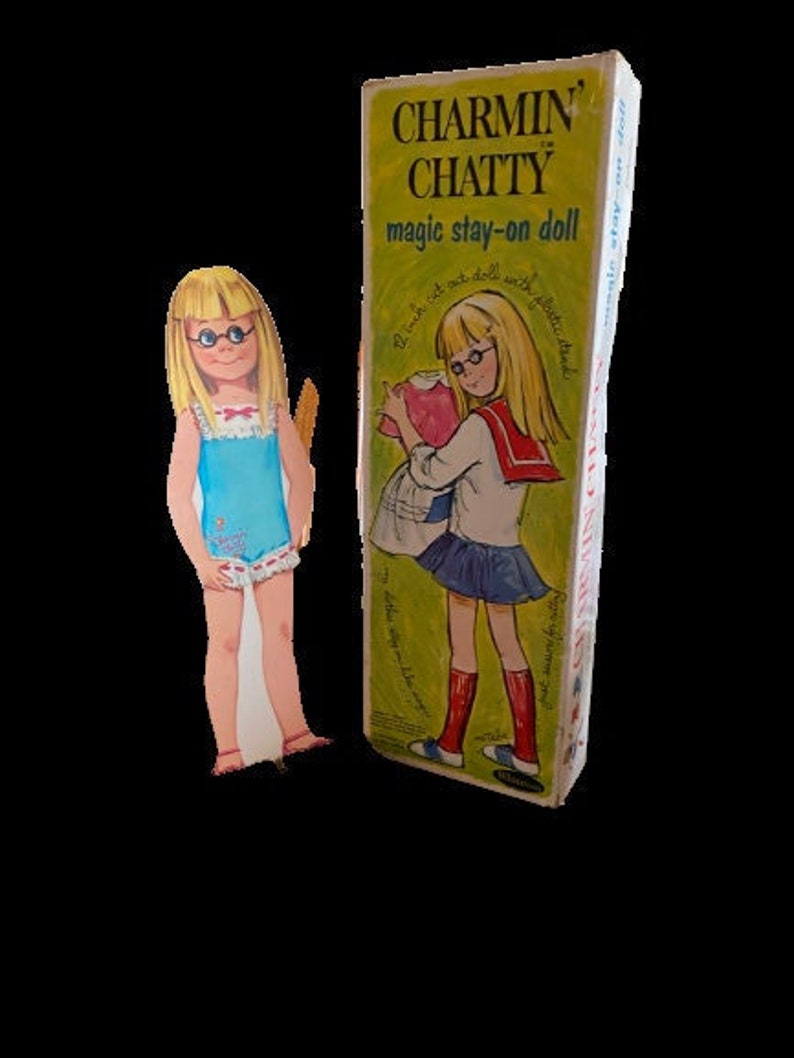 Vintage Charmin' Chatty Magic Stay on Doll - Etsy