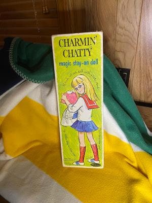 Vintage Charmin' Chatty Magic Stay on Doll - Etsy
