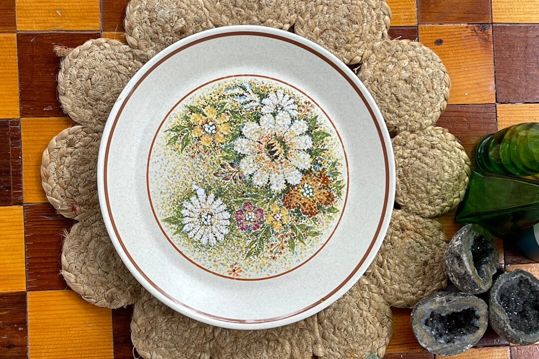 Vintage Lenox Temper Ware Magic Garden Series Dinner Plate - Etsy