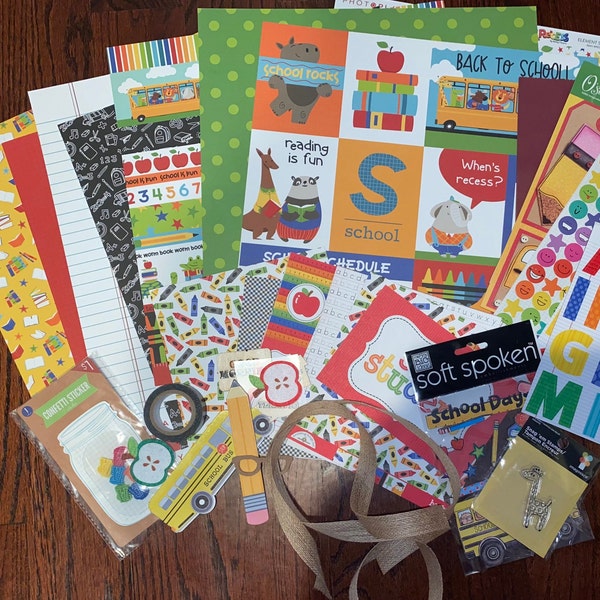 School Scrapbook - Etsy
