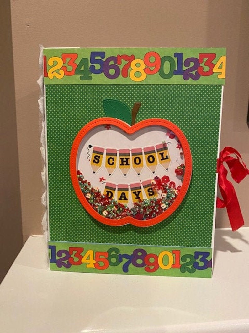 School Scrapbook, School Album, Premade Album, Premade School Album ...