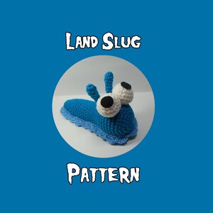 Land Slug Plush Crochet Pattern Amigurumi Slug PDF Crochet | Etsy
