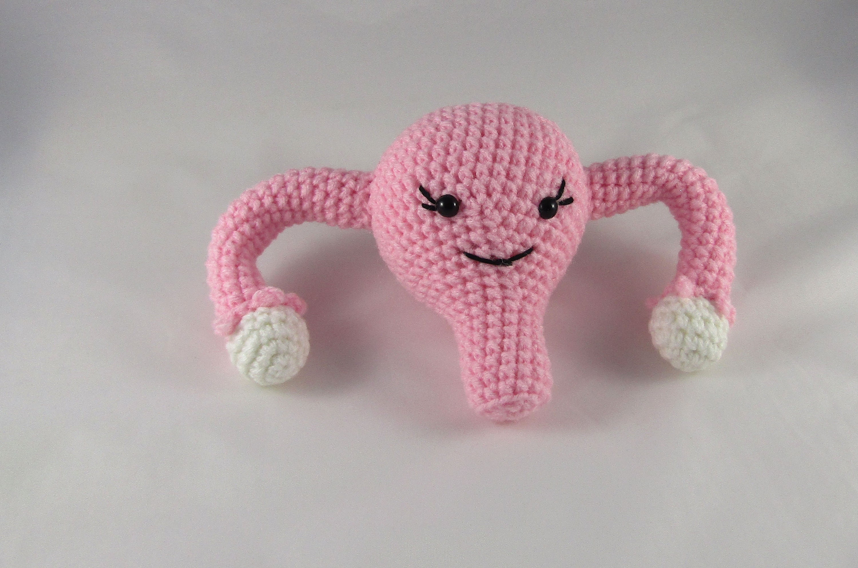 Cuterus Crochet Pattern Plush Uterus With Ovaries Pattern - Etsy Denmark