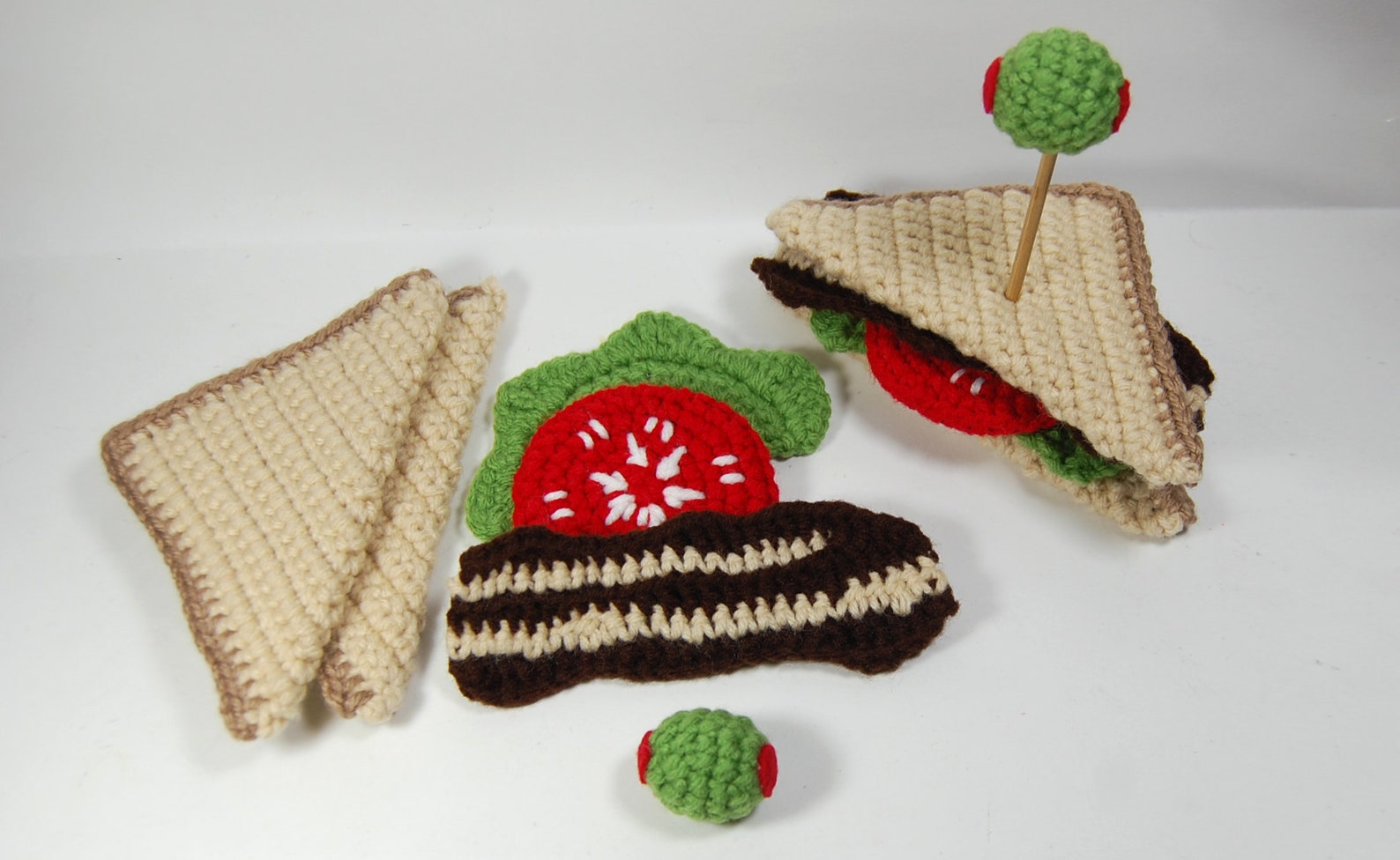 BLT Sandwich Crochet Pattern Amigurumi Sandwich Pattern - Etsy