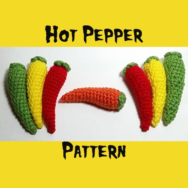 Crochet Pepper - Etsy