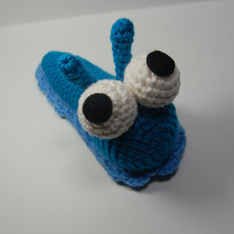 Land Slug Plush Crochet Pattern Amigurumi Slug PDF Crochet | Etsy
