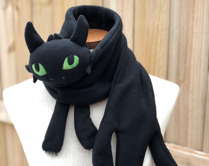 Toothless Scarf - Etsy