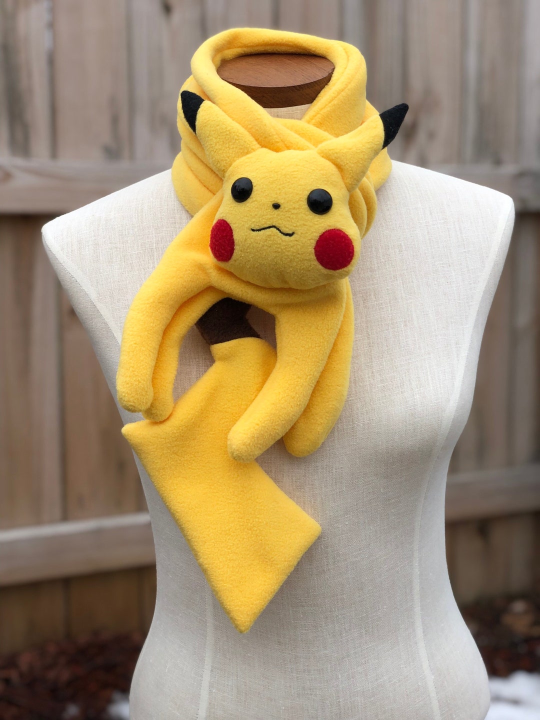 Pikachu Scarf - Etsy