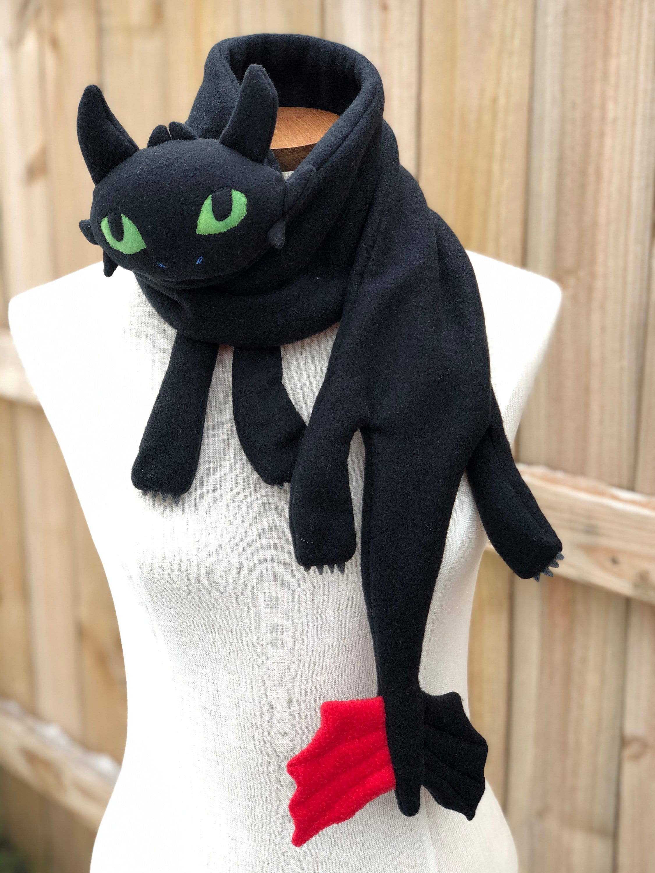 Toothless Scarf - Etsy