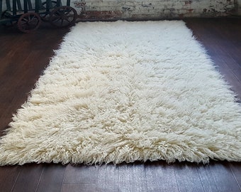 Fluffy rug | Etsy