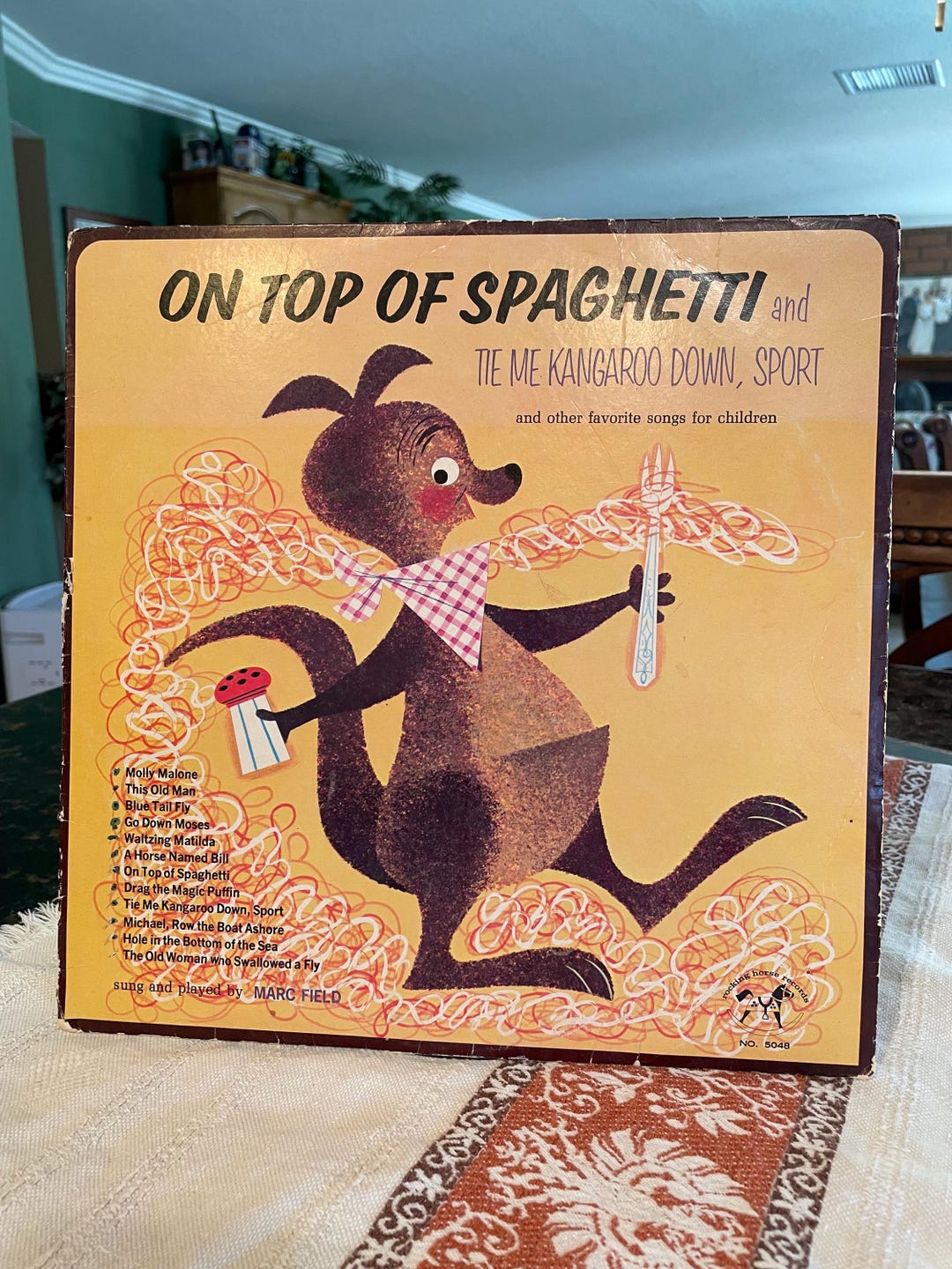 On Top of Spaghetti LP Record Vinyl Diplomat Records Rocking Horse ...