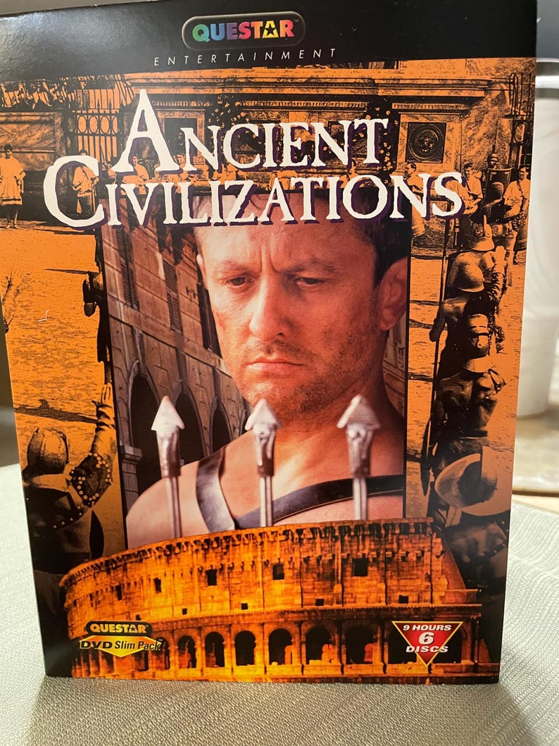 Questar Dvds: ANCIENT CIVILIZATIONS, Set of 6 From 2002 ~ Excellent ...