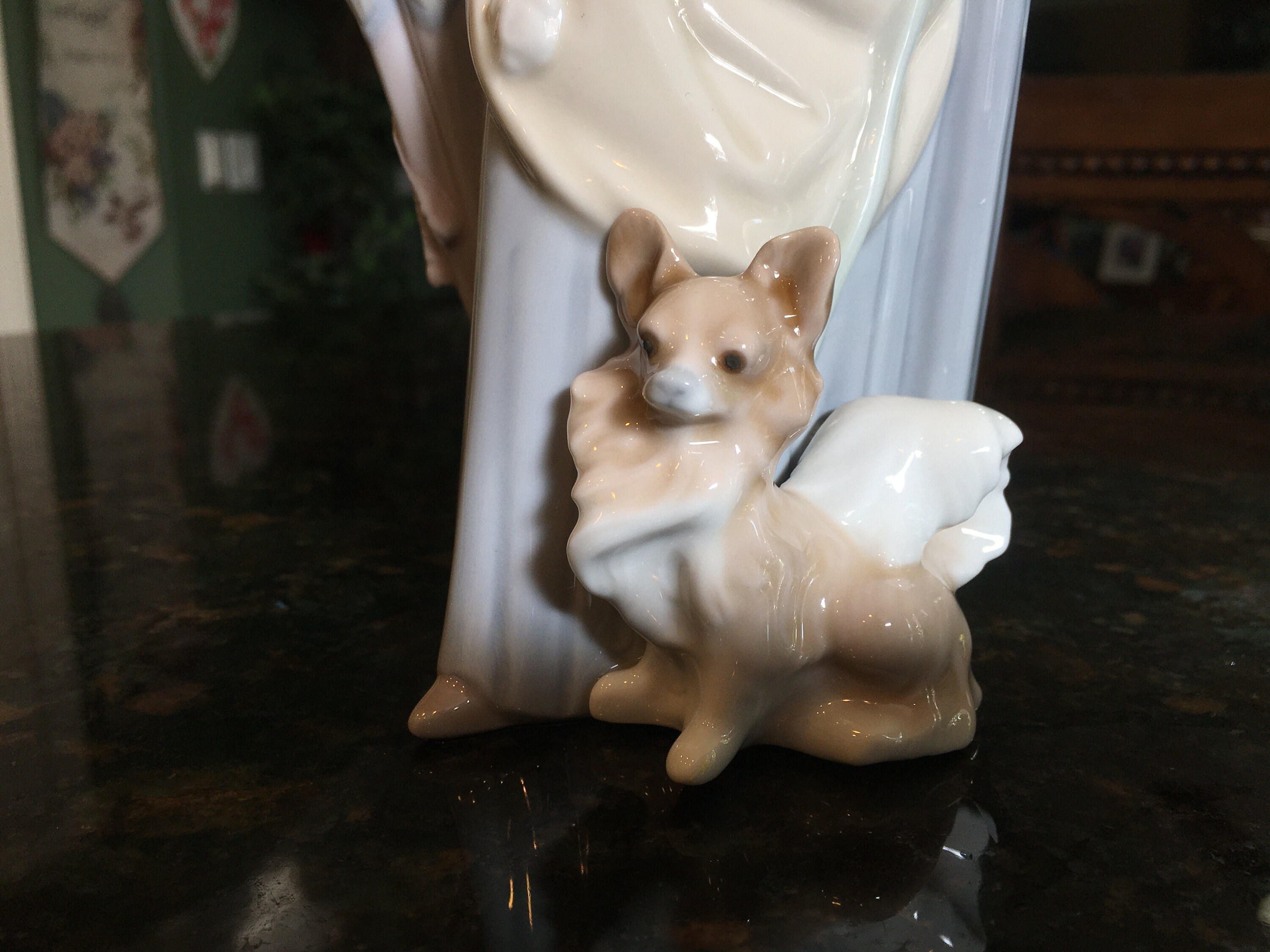 Lladro “lady With Dog & Umbrella” (#4761 - Retired!) Figurine 14 ...