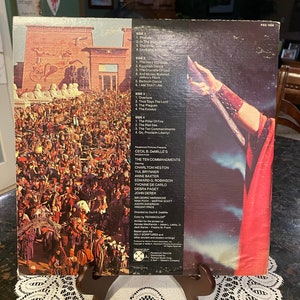 The Ten Commandments Soundtrack 2 LP Paramount-pas-1006 Elmer Bernstein ...