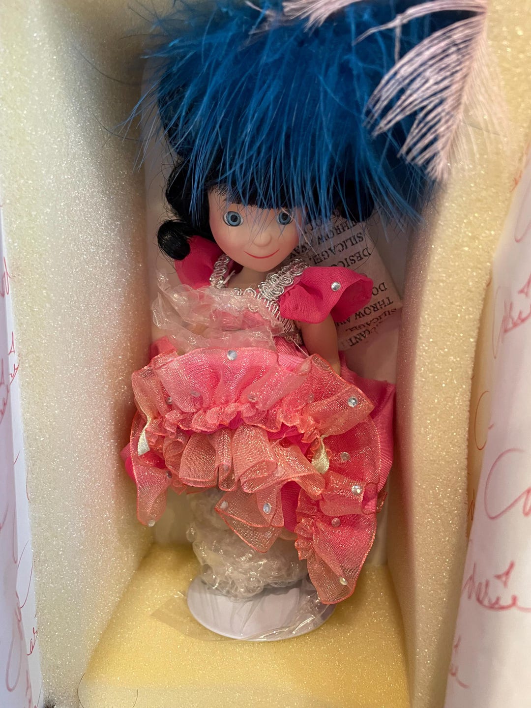 DISNEY It's a Small World French CAN CAN Girl Doll by Marie Osmond ~ 7 ...